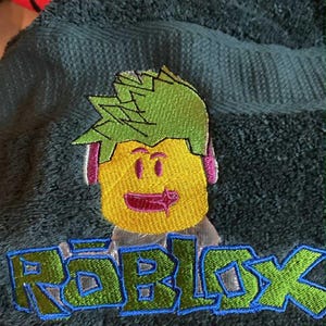 Roblox Logo Puffed 3D Embroidery Machine Digital File - Etsy