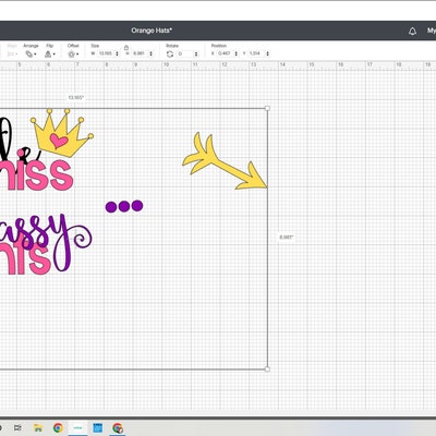 Little Miss Sassy Pants SVG, DXF, EPS, Png Files for Cutting Machines ...