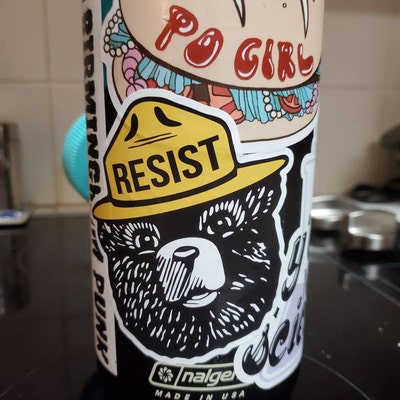 Bear Resist Vinyl Sticker - Etsy