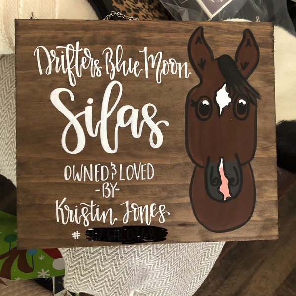 Hanging Show Stall Signs - Etsy