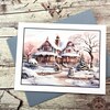 Christmas Teddy Bear Winter PNG Clipart Watercolor Bundle Perfect for ...