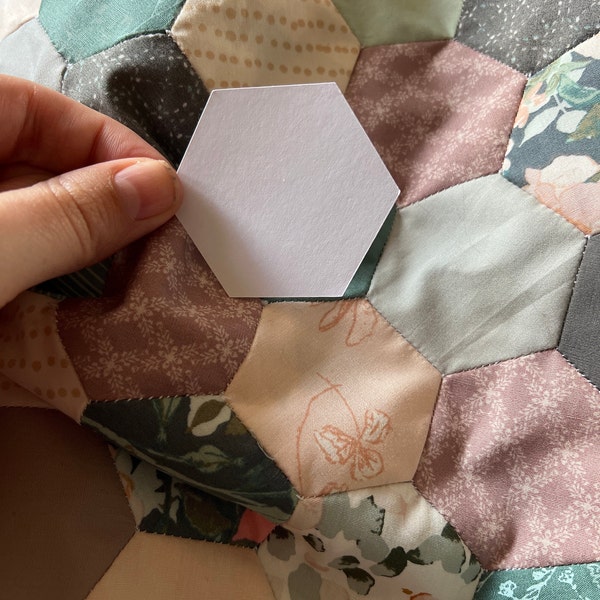 Hive Paper Pieces 1 HONEYCOMBS English Paper Piecing Quilt Hexies ...