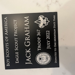 Black Outdoor QR Code Sign Barcode Plaque QR Code Plaque - Etsy