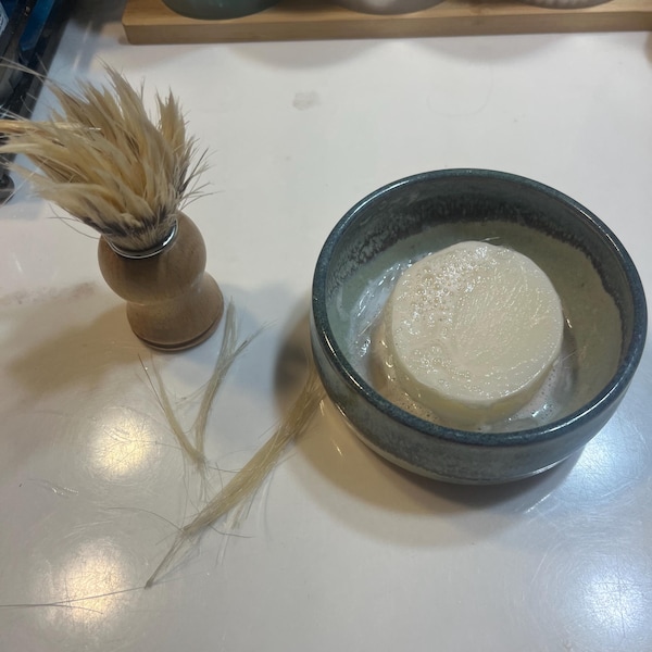 Fuzzy Fleegal Shave Soap- Eco Foam Cold Process Round Bar Made With ...