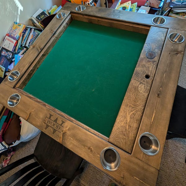 Personalized Game Board Organizer Frame Compatible With Monopoly Board ...