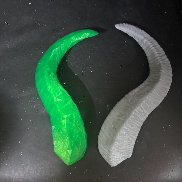 Digital 3D Model for Large Wavy Horns | Kolsun - Etsy UK
