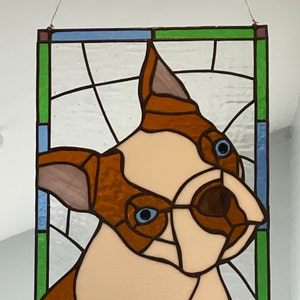 Ram Skull Stained Glass Panel for Wall Window or Suncatcher - Etsy