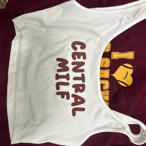 CUSTOM University Cropped Tank Top Tailgate Tank Custom College Apparel ...