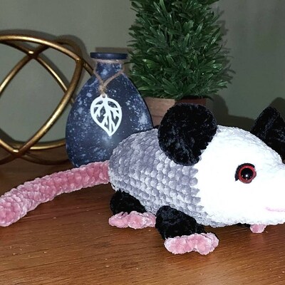 Opossum Crochet Patterns Amigurumi Plush Possum Pattern Crochet ...