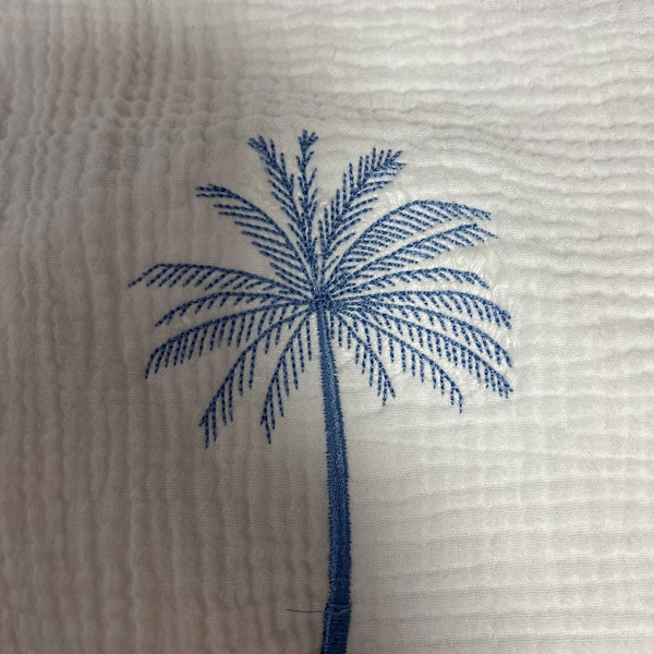 Palm Tree Embroidery Design / Palm Embroidery Design / Beach Embroidery ...