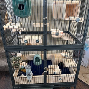 Original Full Sets of Cage Guards / Cage Poop Guards SAFEST & MOST ...