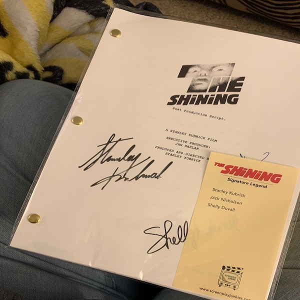The Shining Horror Movie Script - Etsy
