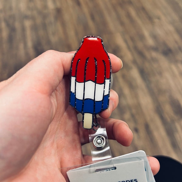 Broke and Boujee Interchangeable Badge Reel Medical ID Tag Badge Holder ...