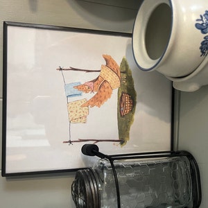 Bee Tea Time Printable Art - Etsy