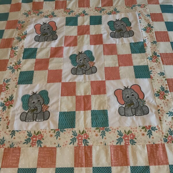 Spring Awakening - PDF Quilt Pattern - 61" X 61" by Stephanie's ...