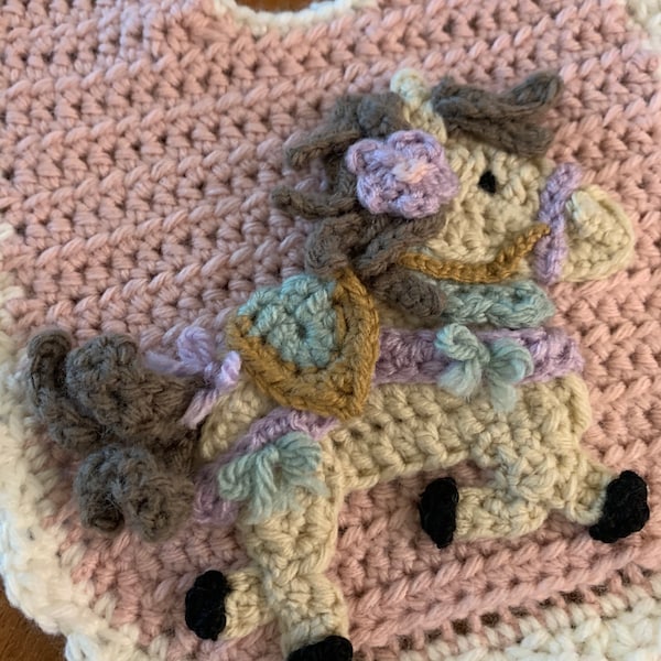 Crochet Pattern - INSTANT DOWNLOAD - Crochet Horse - Carousel - Baby ...