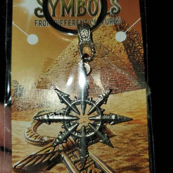 Chaotic Star Pendant,chaos Star Magic Pendant Kabbalah,chaos Wheel ...