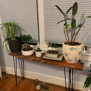 12-3/4" Elm Lazy Susan, Serving Turn Table, Rotating Serving Tray ...