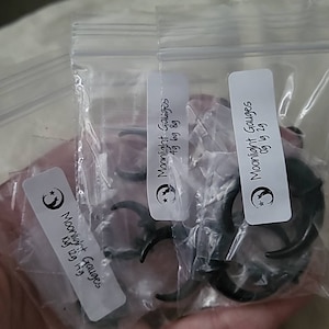 Steel Septum Stretching Kit choose 3 Sizes pincher Taper Horseshoe Nose ...