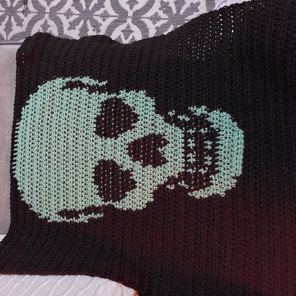 Crochet Skull Cardigan Pattern Crochet Sweater Pattern - Etsy
