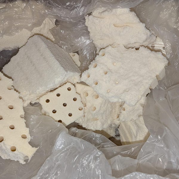 Organic Foam | Latex Scrap | Rubber Foam | Natural Foam | DIY Foam ...