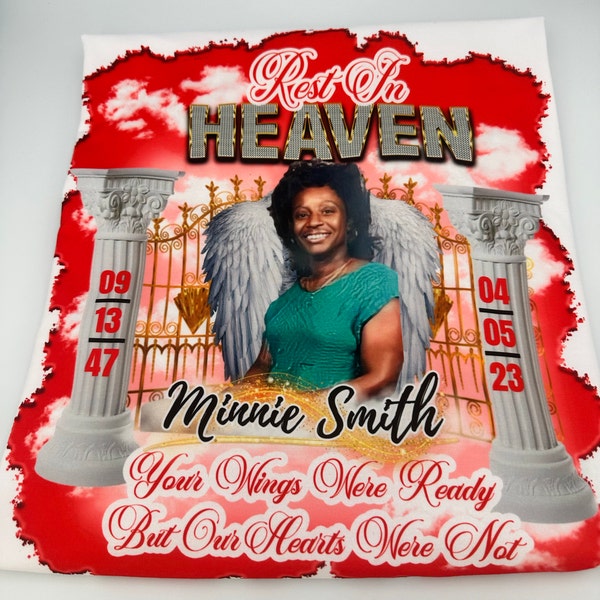 In Loving Memory, PNG Center T-shirt Design, Memorial, RIP Design ...