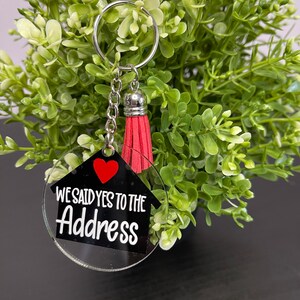 We Said Yes to the Address SVG FILE - Etsy