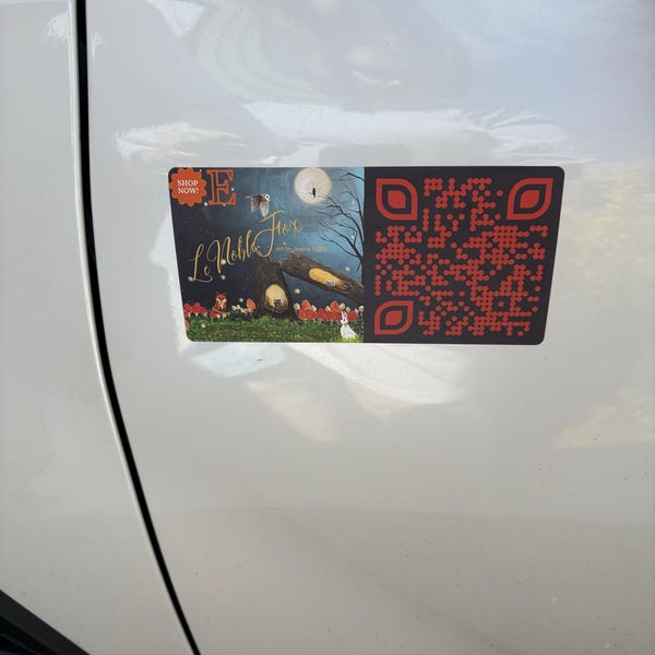Your QR Code Logo Decal - Die Cut Sticker With Logo - Make Your Own QR ...