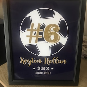 Personalized Senior Soccer Player Gift, Graduating Soccer Player ...