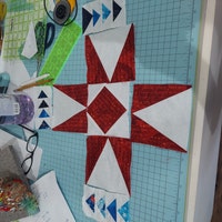 Mariners Compass Quilt Pattern - Multi Version Pattern - 3 Sizes - 3 Outer Ring Options ...