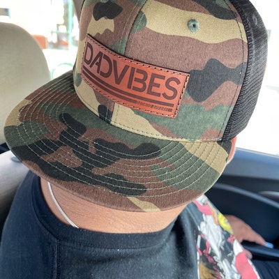 Curved Bill 3-D PVC Logo Patch Hat Great Gift for Dad Life - Etsy