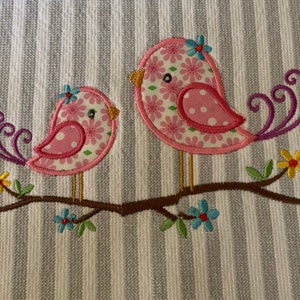 Bird Applique Machine Embroidery Design NO:6069 - Etsy