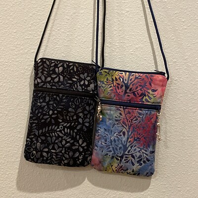 Small Purse for Plus Size Phones. Cell Phone Purse. Hand Made in the ...