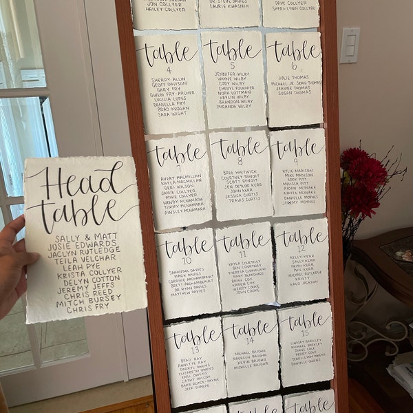 A9 Invitation Cards & Envelopes Handmade Deckle Edge Paper - Etsy