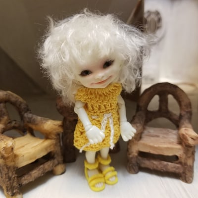 Miniature Clothes. Handmade Miniature Dress Several Colors 1:12 Scale ...