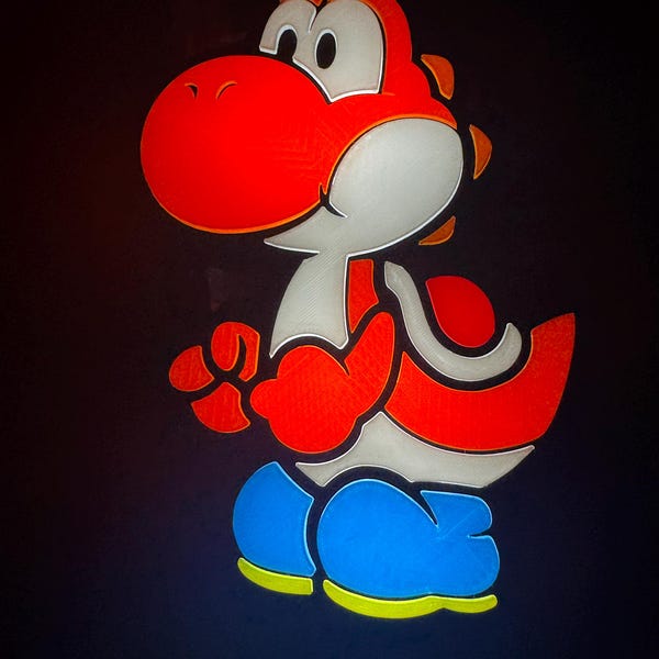 Yoshi and Egg Combo LED Lights - Etsy