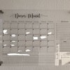 Wochenplan aus Acrylglas in A3, Wochenplaner für die Wand, Acryl Planer ...