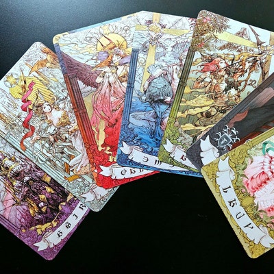 FFXIV Astrologian Cards Set, AST FF14 Final Fantasy 14 Lord and Lady ...