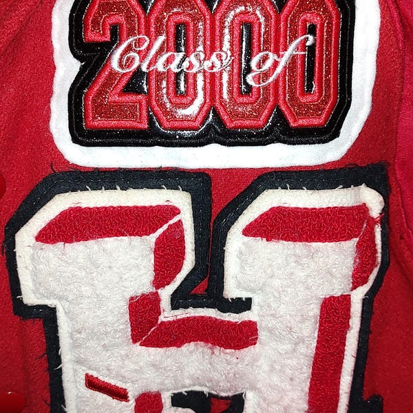 Graduation Year Letterman Jacket Patch | Class Year Letterman Jacket ...