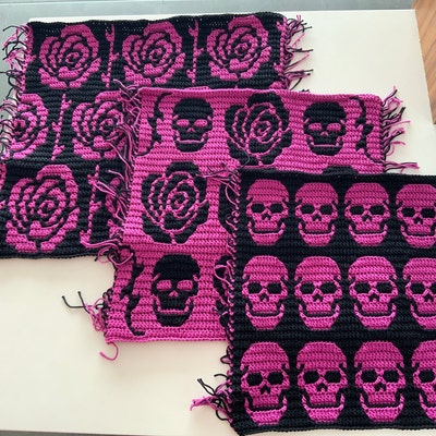 Snowflakes Mosaic Crochet Pattern Chart by Sixel Design - Etsy