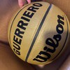 Customized Personalized Wilson Black and Gold Basketball Size 29.5 ...