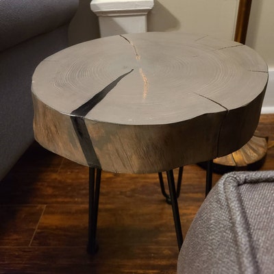 Live Edge End Tables - Etsy