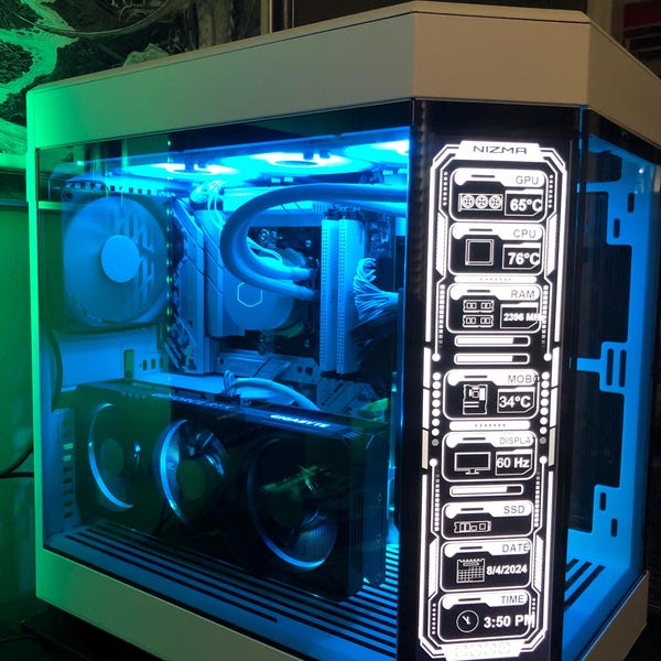 SENSOR PANEL TEMPLATE 515 X 1920 (12.6" Displays) *for Uses With Aida64 ...