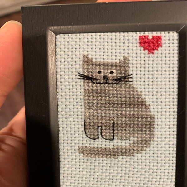 Heart and Cats 4 Cross Stitch Pattern Instant Download PDF - Etsy UK