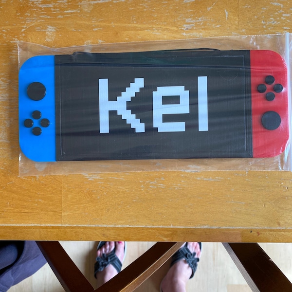 Custom Gamer Sign (10x4in) | Game Room Decor Gift for Kids | Video Game ...