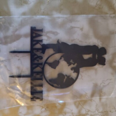 Birthday Cake Topper With a Soccer Goalkeeper, Different Variations and ...