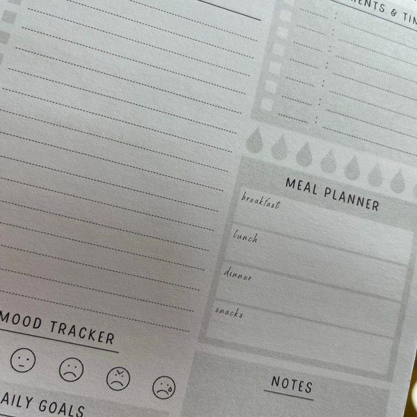 Monthly Wall Planner A3 or A4 12 Month Sheets Large Office Decor ...