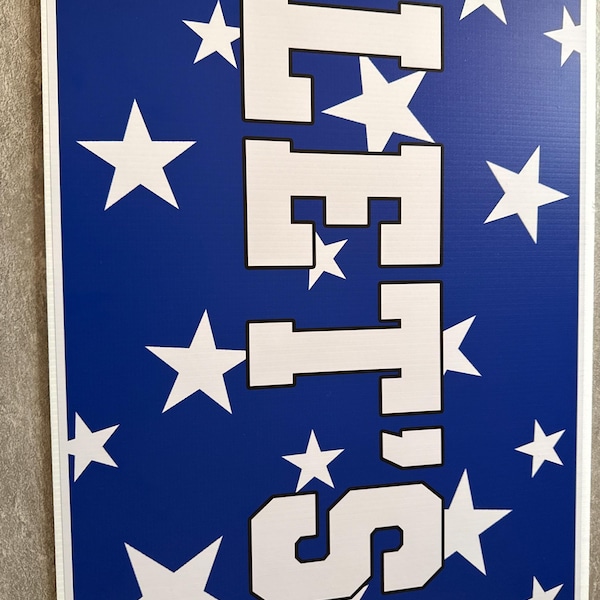 Custom Cheerleading Competition Sign, UV Printed, Corrugated Plastic - Etsy