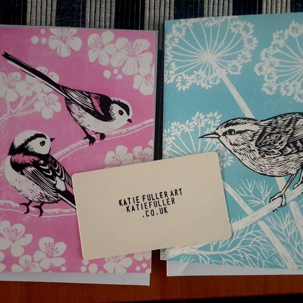 Starling Bird Linocut Print - Hand-pulled, Limited Edition - Etsy