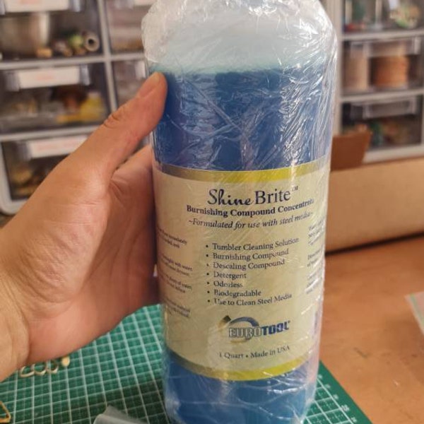 Burnishing Compound Powder #750 - 1lb. Container (TM140) - Etsy